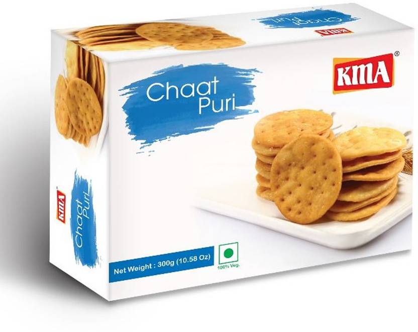 KMA Chaat Puri | 300g | Chaat Papdi | Sev Puri | Ready to Eat Indian ...