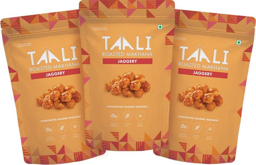 TAALI Roasted Makhana Jaggery 75g pack of 3 Price in India - Buy TAALI ...
