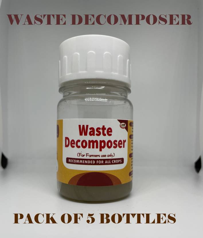 BIB PRODUCTS WASTE DECOMPOSER | PREMIUM CULTURE BIO ORGANIC | 5 BOTTLE ...