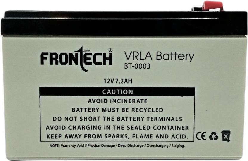 Frontech BT-0003 UPS VRLA Sealed Flooded Solar Battery Price in India ...