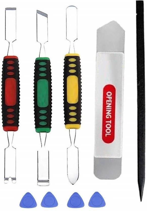 wroughton 3 Dual End Metal Opener With 2 Spudger & 4 Opener for Mobile ...