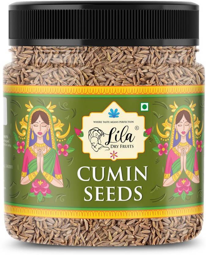 lila dry fruits Elite Aroma Whole Cumin Seeds 250g Jar | Exotic Jeera ...