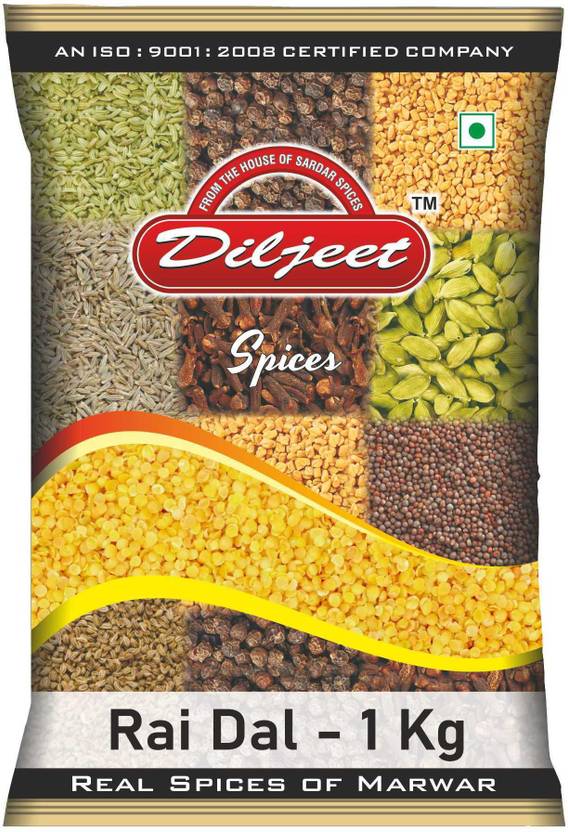 DILJEET SPICES rai daal / mustard kernels/(1 Kg) Price in India - Buy ...