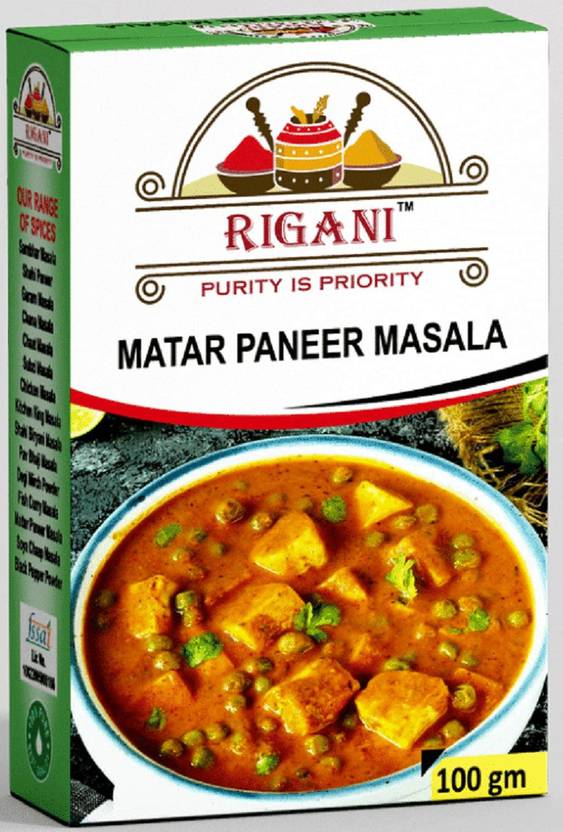 RIGANI Matar Paneer Masala (100 Gms)01 Price in India - Buy RIGANI ...
