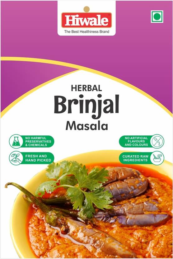 Hiwale HERBAL BRINJAL MASALA Price in India - Buy Hiwale HERBAL BRINJAL ...