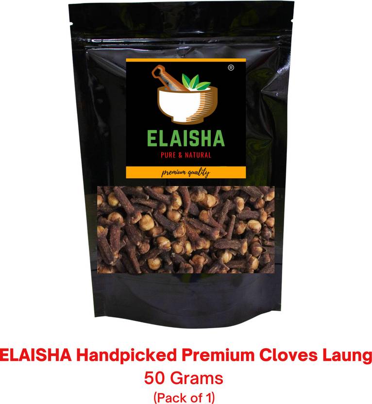 ELAISHA Premium & Handpicked Srilankan Clove Laung Lalpari Whole Cloves ...