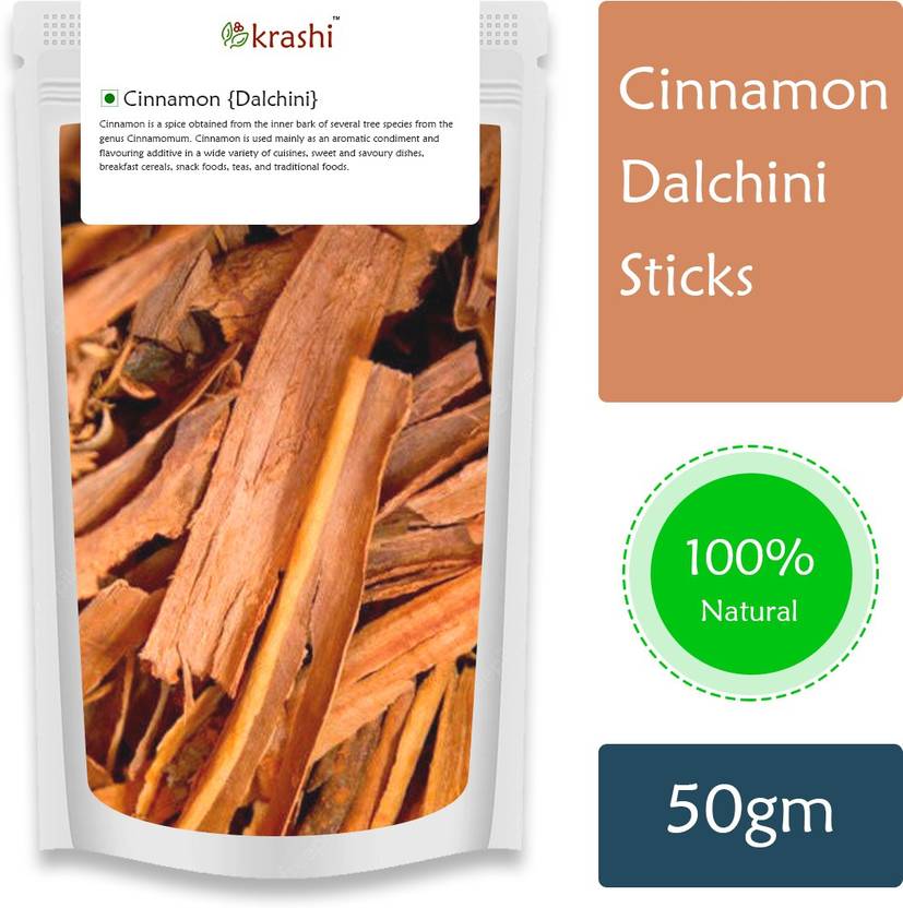 krashi Cinnamon Spice, Cinnamon Sticks, Dalchini Sticks, Natural Fresh ...