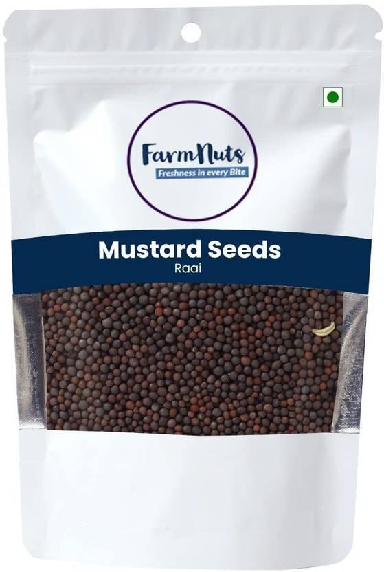 Farmnuts Mustard Seeds (Black Rai/Raai) Natural fresh seeds Price in ...