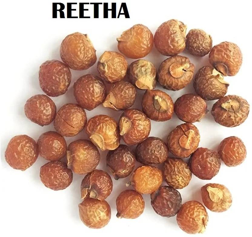 HERBS AND AYURVEDA 100% Natural Organic Whole Dried Reetha, Soap Nuts ...