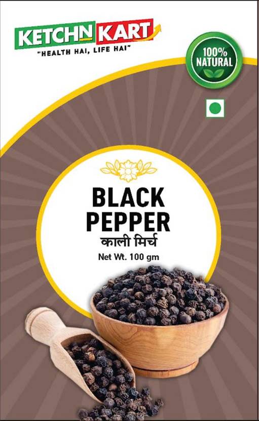 Ketchn Kart Black Pepper|Kali Mirch Sabut|100gm Price in India - Buy ...