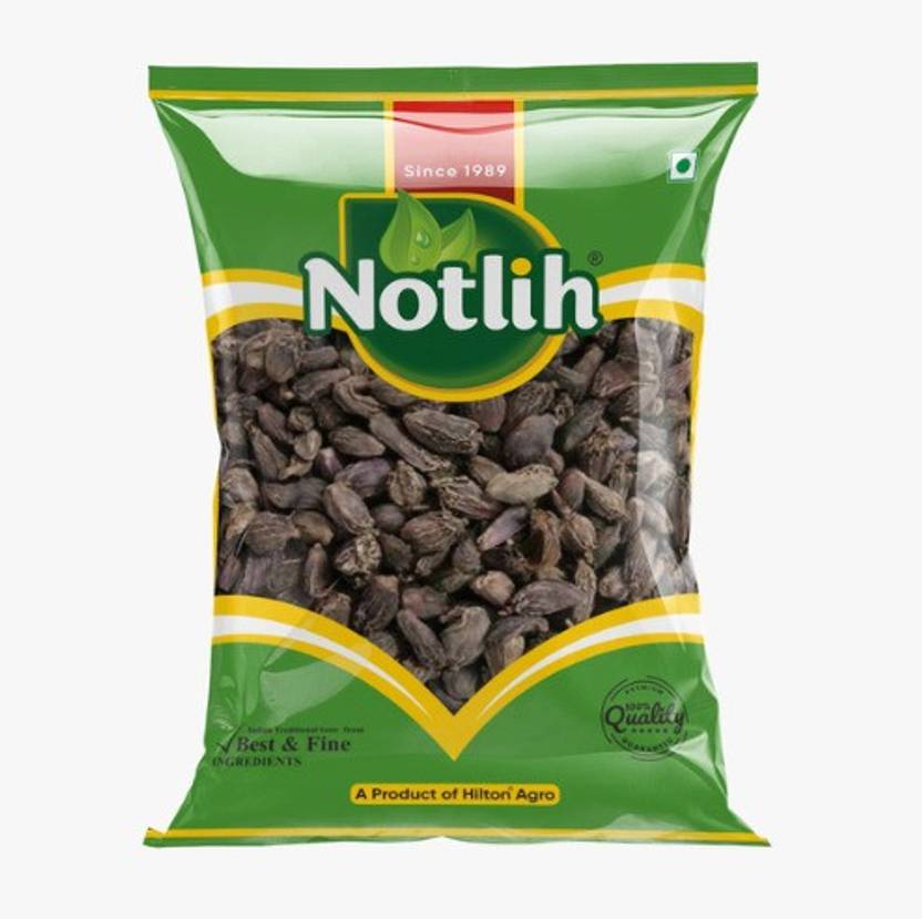 Notlih Black Cardamom Premium - (Badi Elaichi / Kali Elaichi), Grade ...