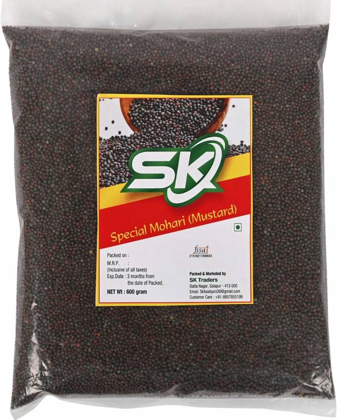 Sk foods Mustard seeds,mohari,rai 600grm Price in India - Buy Sk foods ...