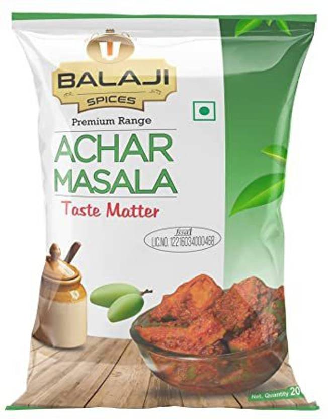 Balaji Achaar Masala Pouch for All Types of Achar Price in India - Buy ...