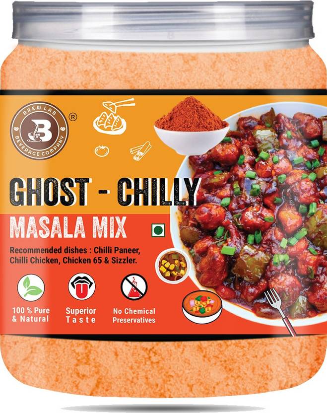 Brew Lab Delicious & Spicy Ghost Chilly Masala Mix | Superior In Taste ...