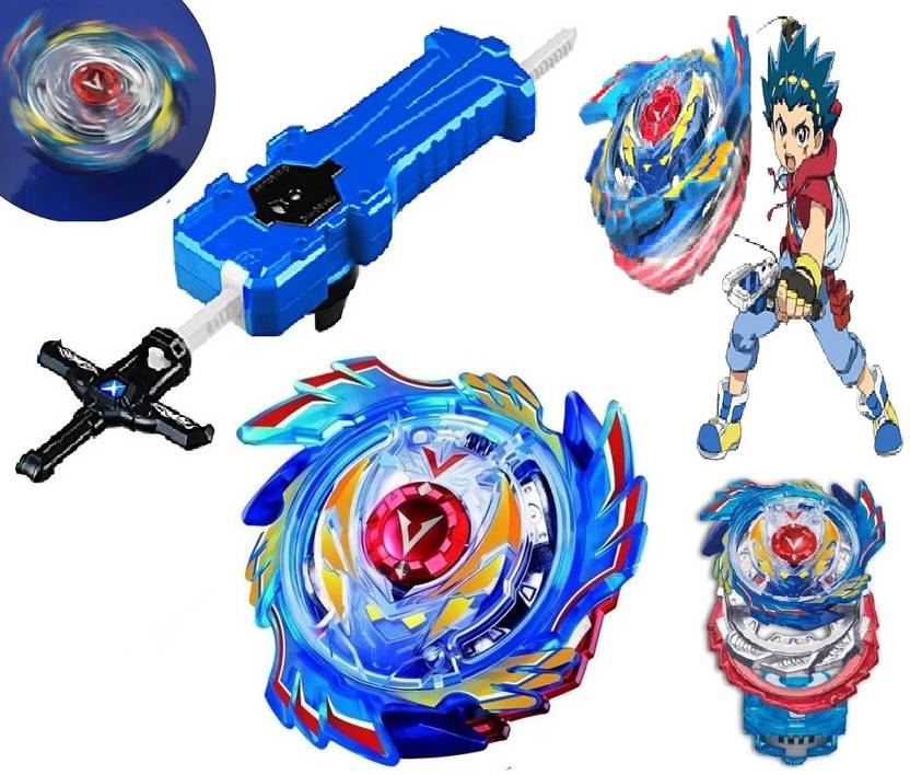 Bestie Toys Beyblade Burst God Valkyrie.6V.RB With Sword L/R Launcher ...