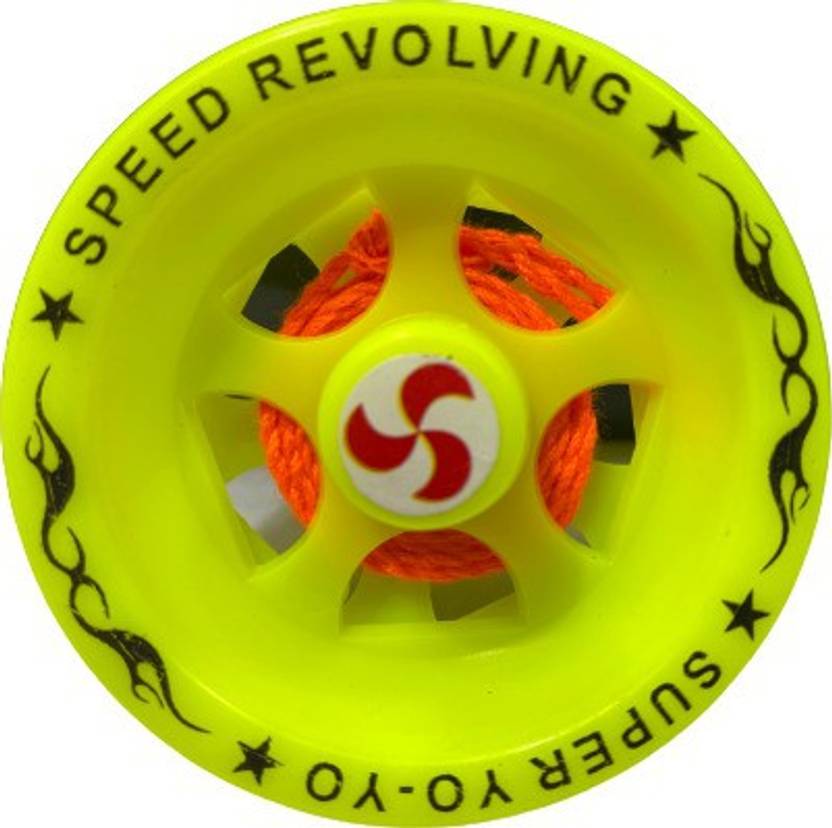 Shivsoft Plastic Figid High Speed Yoyo with Bearing (Yellow) - Plastic ...