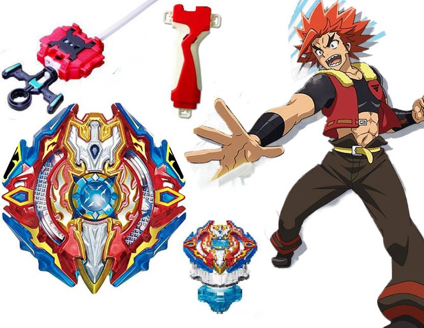 Bestie Toys Beyblade Burst B-92 Sieg Xcalibur With Launcher Cord And ...