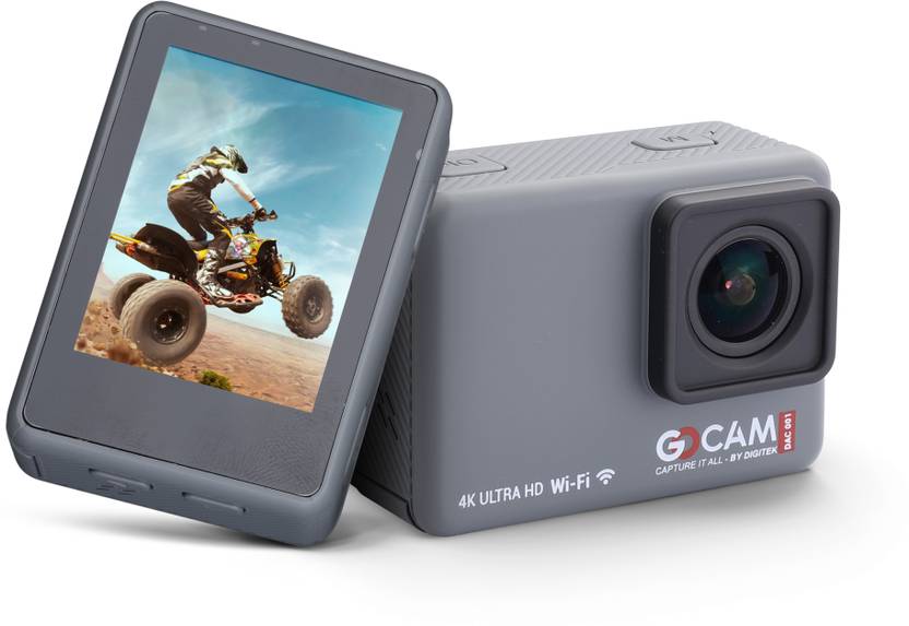 DIGITEK GoCAM DAC-001 4K 60FPS WiFi Ultra HD with 6-Axis Gyro EIS ...