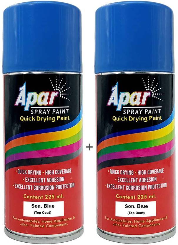 apar Spray Paint Son. Blue Compatible for Sonalika Tractors, Blue Spray ...