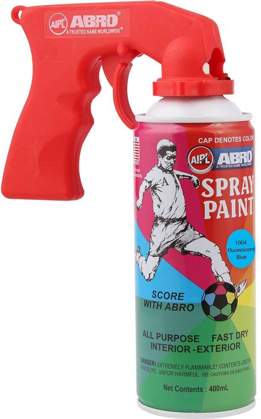ABRO Multipurpose 400 ML Spray Paint Can With Trigger Head Easy Hand ...