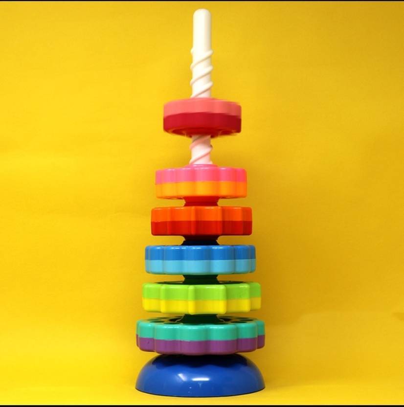 the toon box Spinning Tower Educational,Development,Preschool Toy for 1 ...