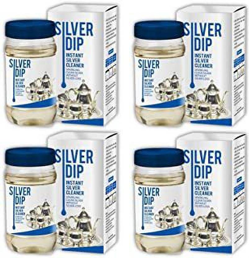 SILVER DIP Sparkling clean Silver without silver loss pack of 4 (1200 ...