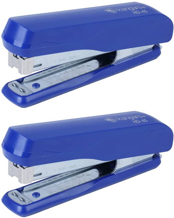 Kangaro Desk Essentials HD-45 All Metal Half Strip, Dark Blue, Set of 2 ...
