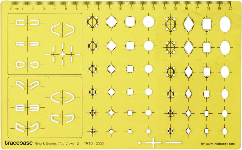gemstone drawing template
