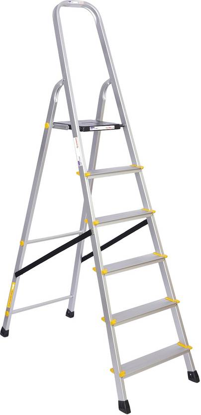 Asian Paints Trucare TruCare Home Ladder, Foldable with 6 Steps ...