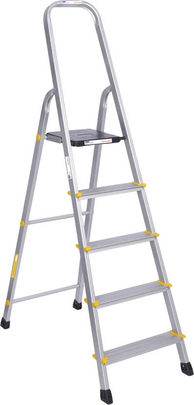 Asian Paints Trucare TruCare Home Ladder, Foldable with 5 Steps ...
