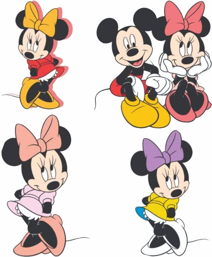 Approach Decor 60 cm Mickey Mouse-Mini Mouse-Animls-Comics Carton ...