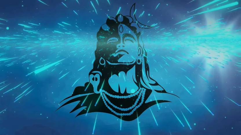 Online Collections 30.48 cm shiv ji Sticker Poster, God Shiva Poster ...