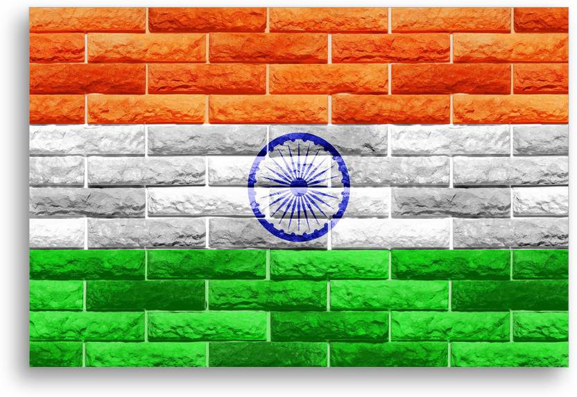 PRINTHUBS Indian Flag Tiranga Posters For Room Home office Wall Decor ...