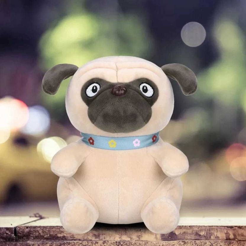 FluffyToons Adorable Pug Dog soft Toy Teddy for Kids Birthday gifts ...