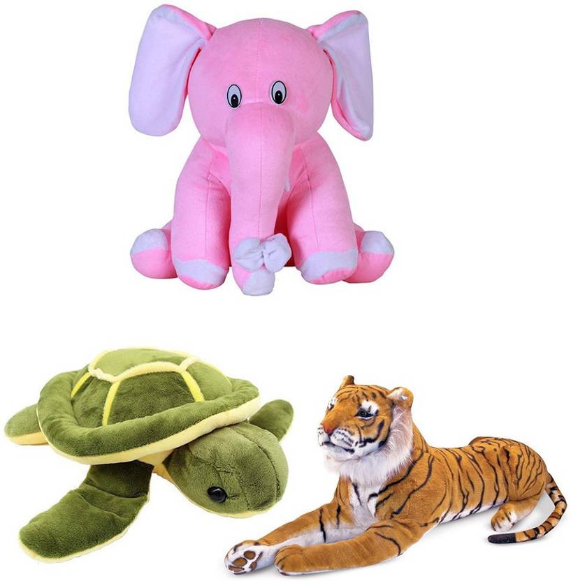 Memebuzz Kids Playing softs Toys Cute Delight Cuddle combo of 3 - 25 cm ...