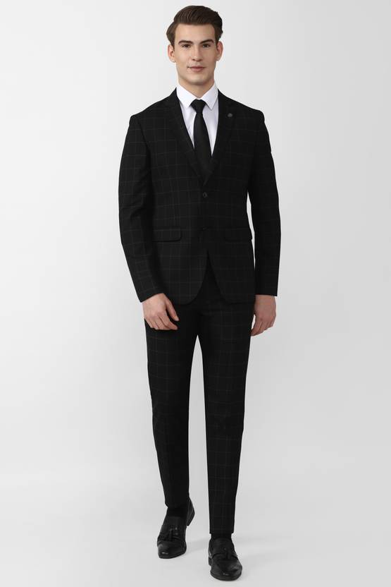 PETER ENGLAND Two Pice Suit Checkered Men Suit - Buy PETER ENGLAND Two ...