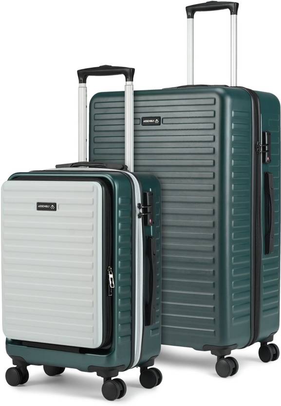 Assembly Luggage Polycarbonate Trolley Bag Combo 2 Set - Cabin Suitcase ...