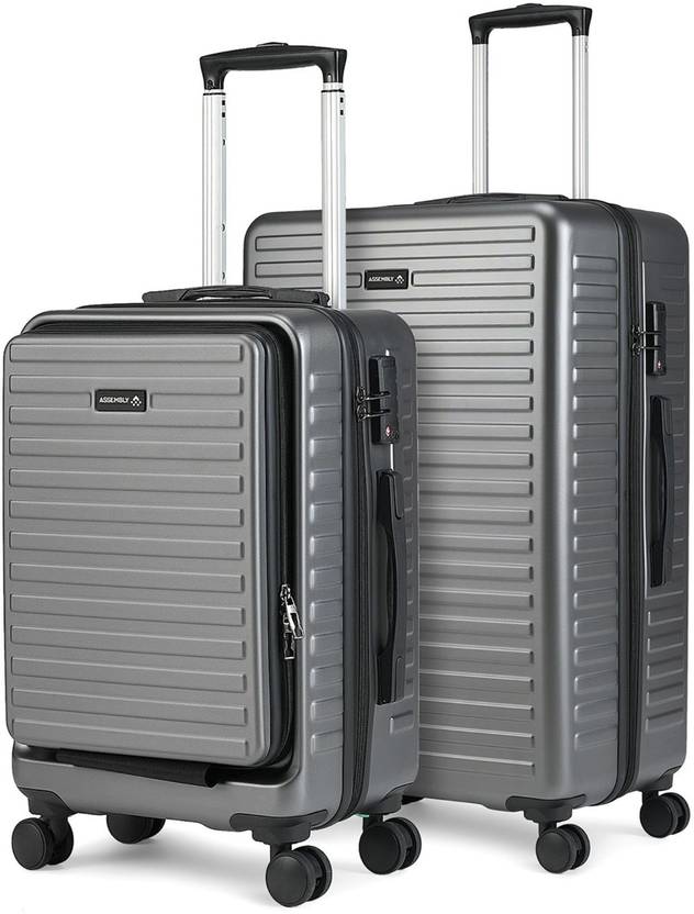 Assembly Luggage Trolley Bag Combo 2 Set-Medium Checkin Suitcase ...