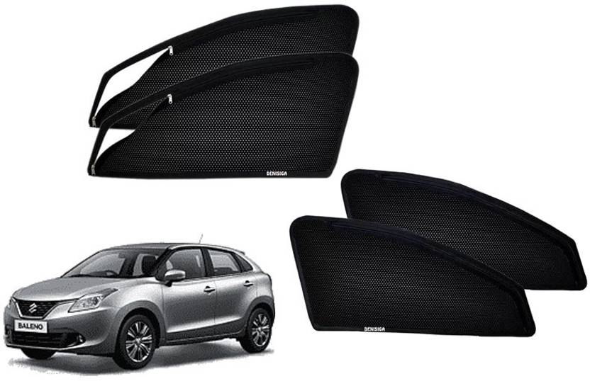 DENISIGA Rear Window, Side Window Sun Shade For Maruti Suzuki Baleno ...