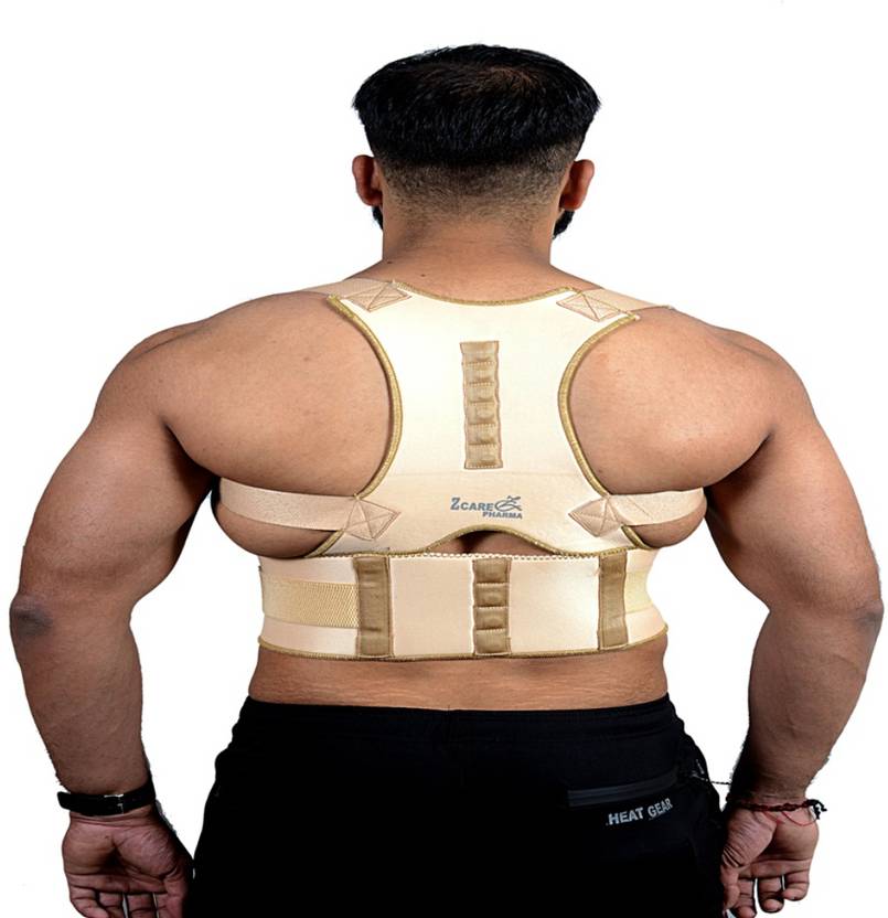 GLA-ASSA Magnetic Nylon Posture Correction Therapy for Fitness ...