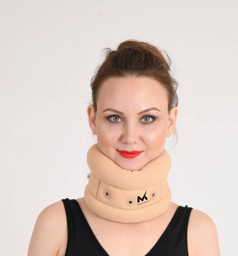 MALVOLIO Cervical Collar Soft Neck belt Neck Support-(Unisex) Universal ...