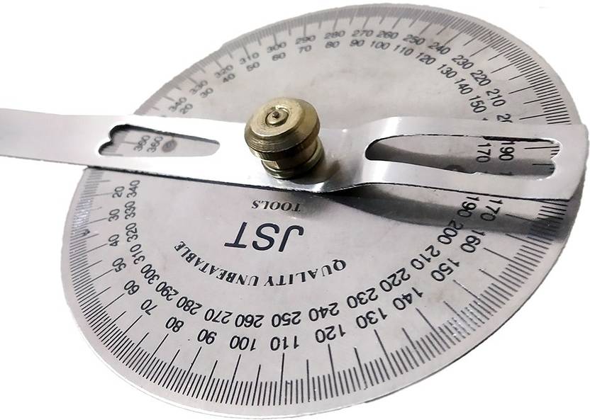 HCG HEALTH CURE GENERATION Goniometer Metal (360 Degree) Surgical ...