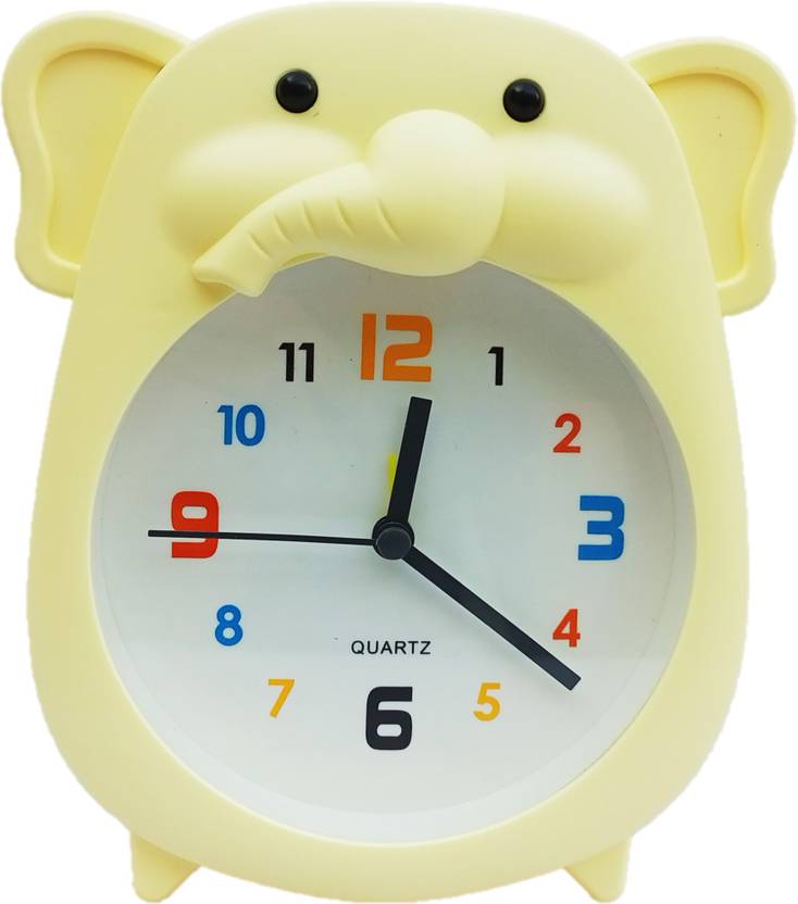 SUBH-ARAMBH Analog LIGHT CREAM Clock Price in India - Buy SUBH-ARAMBH ...