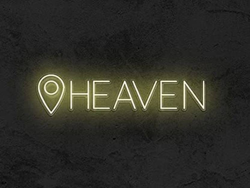 THE PARTY PLANET HEAVEN NEON SIGN ?? neon sign board for room decor ...