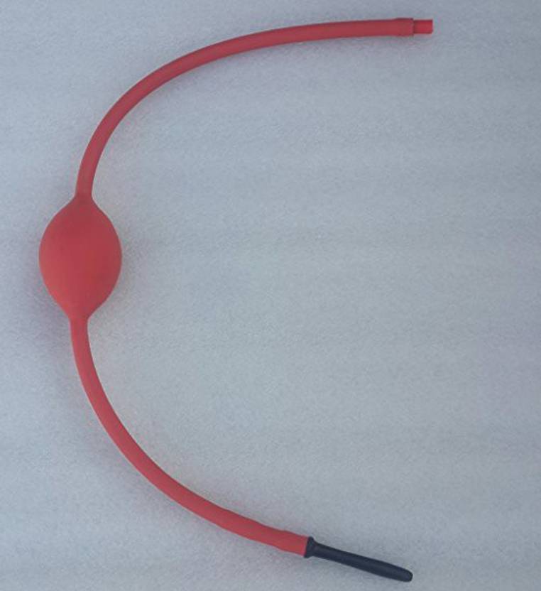 BODY FITNESS Rubber Enema supplies Syringe Higginson with Rectal Nozzle ...