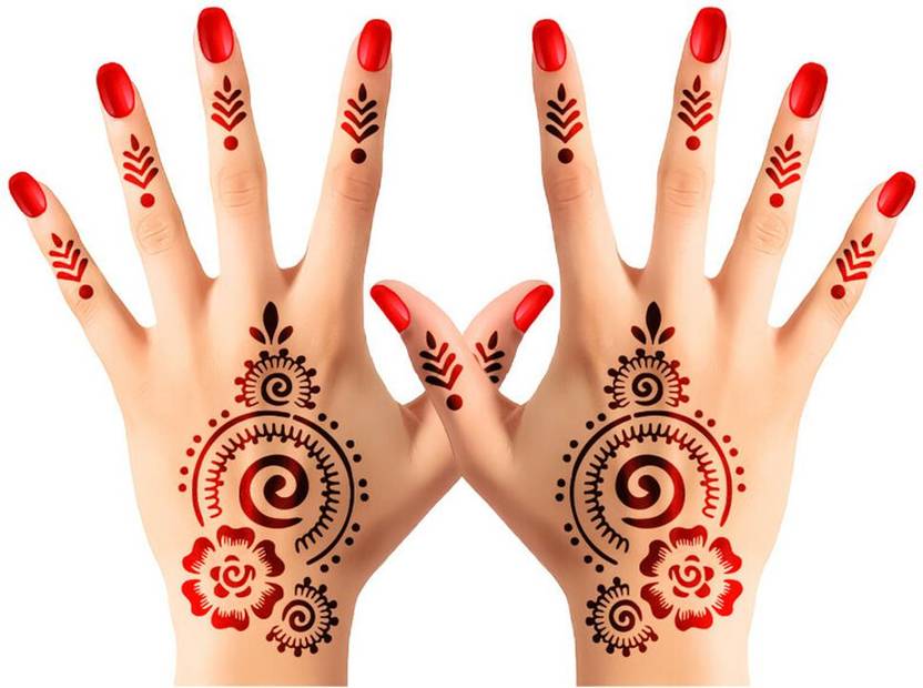 APCUTE Mahandi degin sticker hand-A-212 - Price in India, Buy APCUTE ...