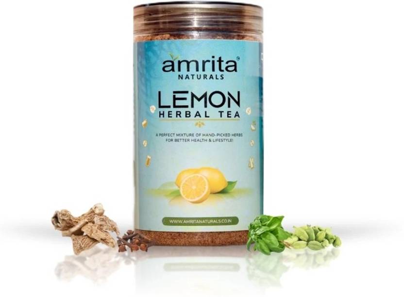 amrita lemon tea 500gms Lemon Herbal Tea Plastic Bottle Price in India ...