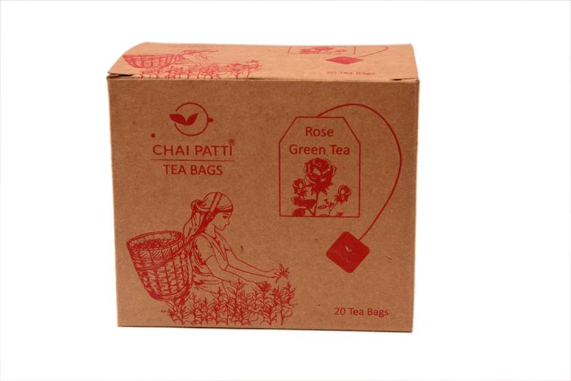 Chai Patti ROSE GREEN TEA DIP Green Tea Bags Box Price in India - Buy ...