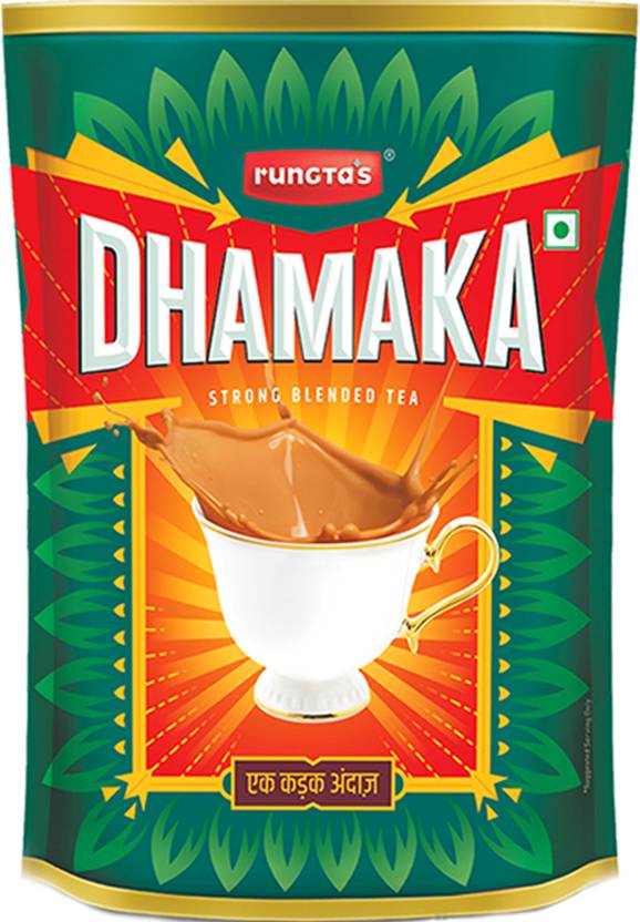 Rungta's Real Gold Dhamaka Special Strong Tea- 1KG | KADAK & Aromatic ...