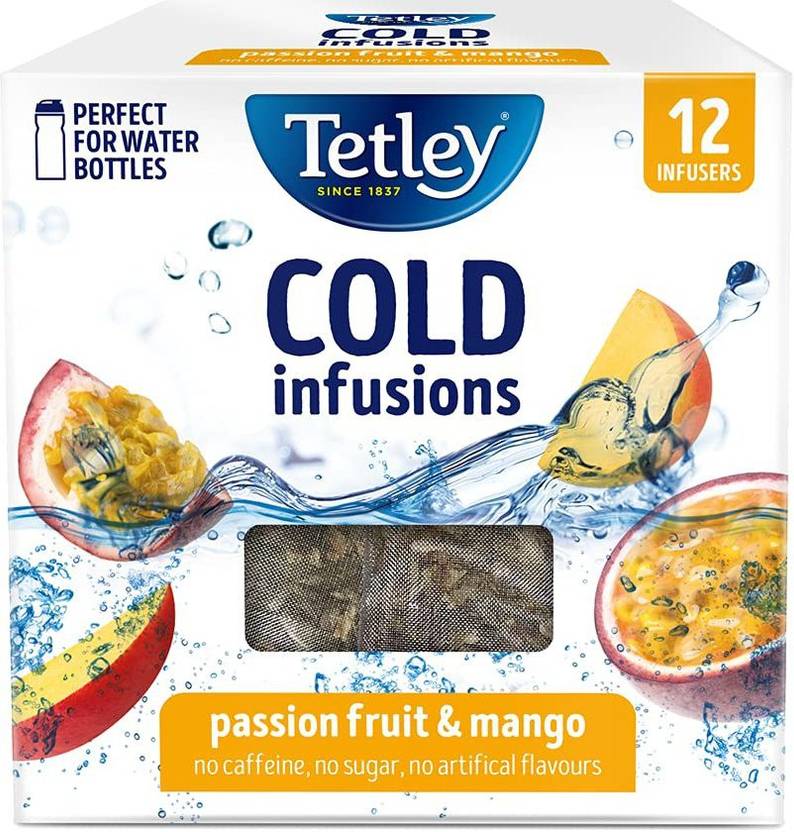 Tetley Cold Mango & Passionfruit Infusion Tea Bags Box Price in India ...